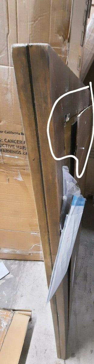 Abbyson Wood Frame Mirror Weathered Cream AX-0933-2510-WOAK – Greensalvage